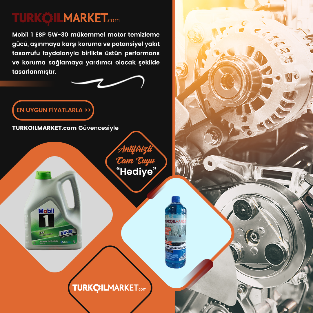 Mobil 1 Esp 5W-30 - 4 Litre Motor Yağı fiyatı ve incelemesi